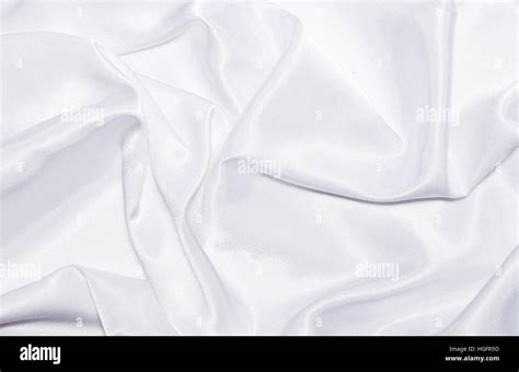 Smooth Elegant White Silk Background Stock Photo Alamy