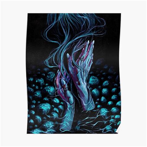 Witch Art Portrait Witch Broom Realistic Comic Style Art Horror Lover
