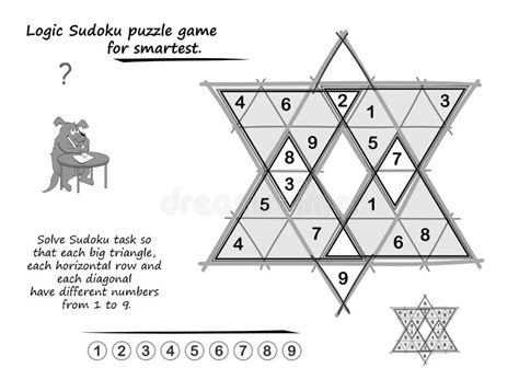 Set Of Diagonal Sudoku Puzzles 3 Difficulty Levels Logic Game For