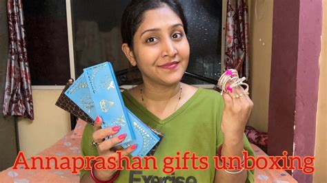 Annaprashan Ts Unboxingdekhiye Kya Kya Mila Chini Kots Youtube