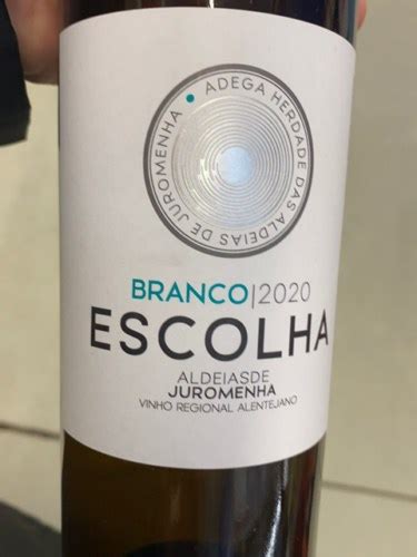 Adega Herdade Das Aldeias De Juromenha Escolha Branco Vivino