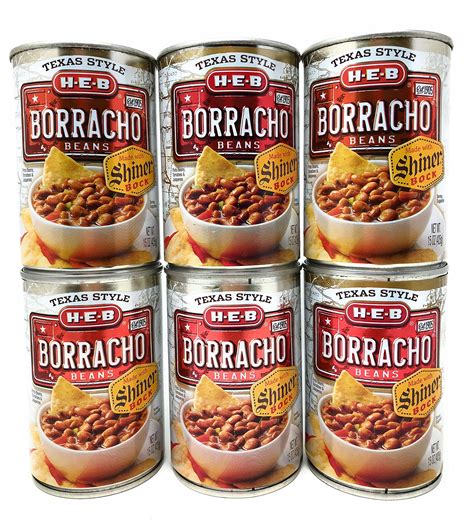 Heb Borracho Beans Made With Shiner Bock Beer 15oz Pack