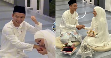 Pemain Badminton Izzuddin Gemuruh Akad Nikah Sampai Hidung Berdarah