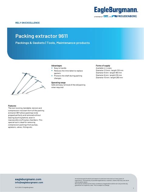 Eagleburgmann Packing Extractor 9611 En Pdf