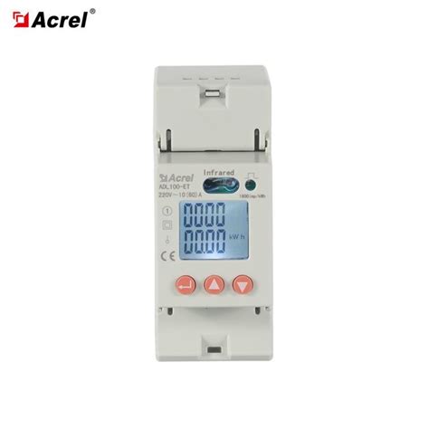DIN Rail Mounting Energy Meters Via External CT With 10A 60A Input