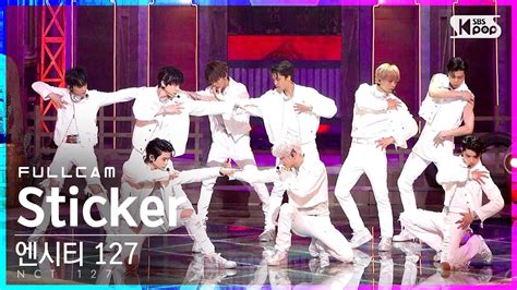 안방1열 직캠4k 엔시티 127 Sticker 풀캠 Nct 127 Full Cam│sbs Inkigayo2021