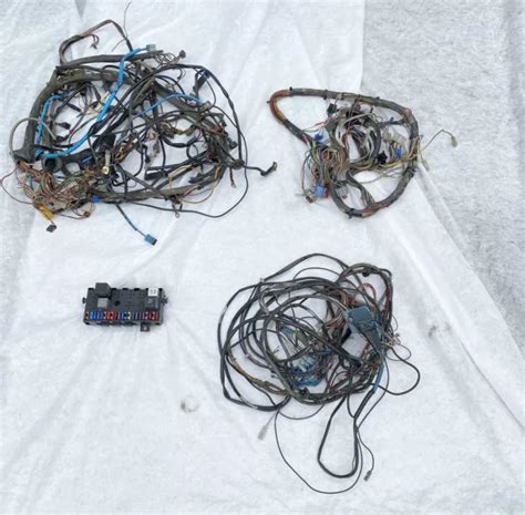 Vw Golf Mk1 Gti Cabrio Complete Wiring Harness Ce1 Engine Dashboard