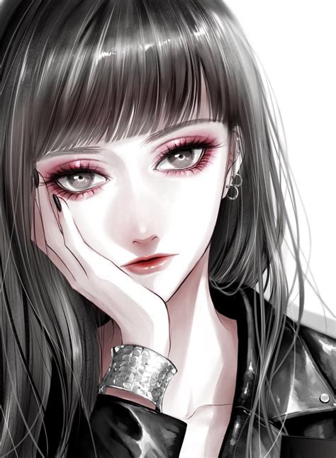 「前髪パッツンパンク女子 」yunokiコミックス発売中のイラスト