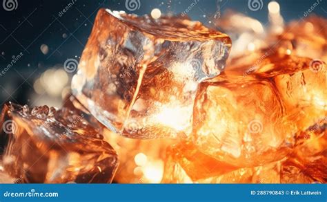 Exploding Ice Cubes In Macro Shot Stock Concepts Stock Image Image Of Exploding Concepts