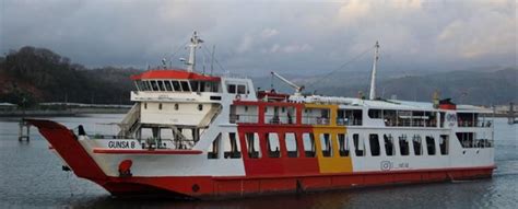 Ferry Catches Fire Off South Sumatra Indonesia All On Board Rescued