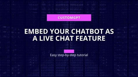 Customgptai On Linkedin New Post How To Embed Your Customgpt Chatbot