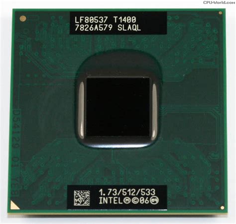 Intel Celeron Dual Core Microprocessors