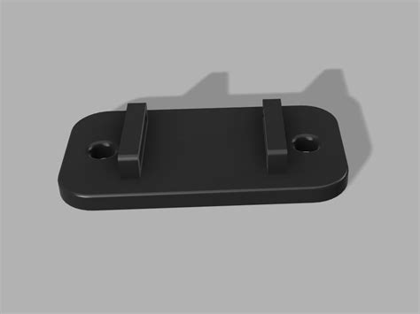 Universal Cable Holder With Hook Loop By Jerry121 Download Free STL Model Printables Com