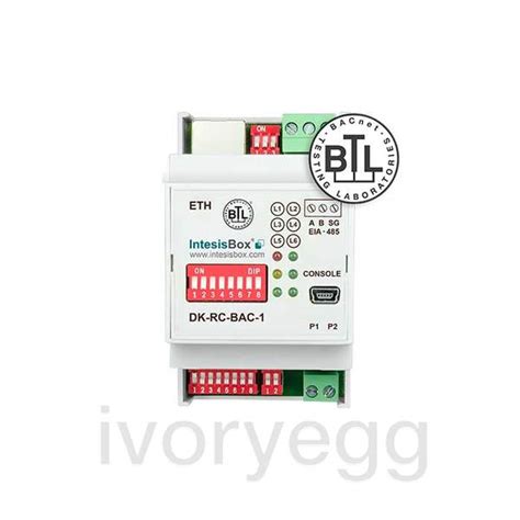 Daikin Vrv And Sky Systems To Bacnet Ip Mstp Interface By Intesis Ivory Egg