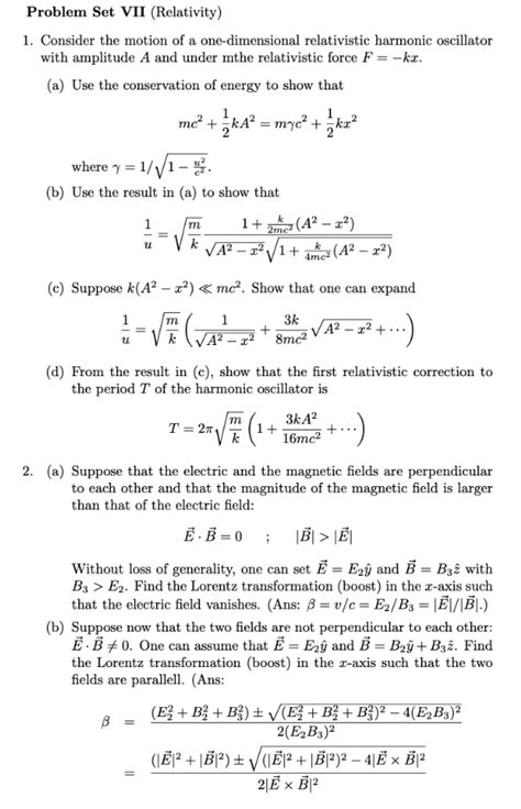 [solved] 1 consider the motion of a one dimensional r