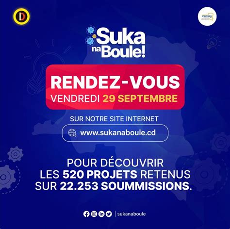 Entrepreneuriat Les 520 Sélectionnés Pour Le Programme Suka Na