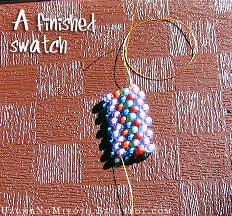 Uzume S Crafty Goodness Peyote Stitch Tutorial Uzume S Crafty Goodness Peyote Stitch Tutorial