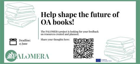Palomera Feedback Survey Help Shape The Future Of Oa Books Open