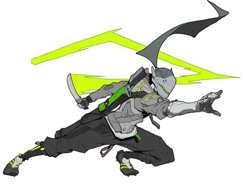 A Drawing Of A Man In Grey And Yellow Outfit With An Arrow On His Back