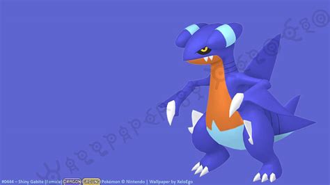 Home 0444 1 F S Shiny Gabite Female By Fhilb On Deviantart