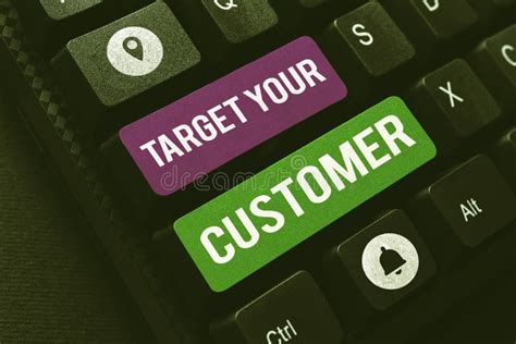 Text Showing Inspiration Target Your Customer Conceptual Photo Attract