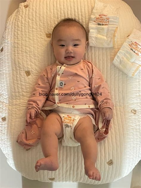 [육아용품] 기저귀는 역시 하기스 추천 하기스 매직컴포트 밴드형 기저귀 사용 후기 네이버 블로그