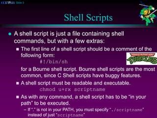 Shellprogramming And Script In Operating System Ppt
