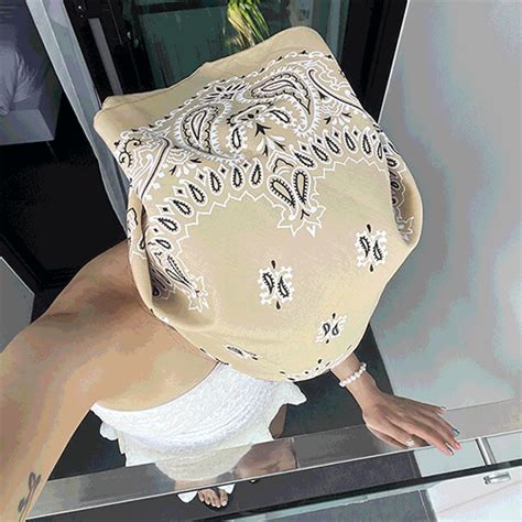 아이즈오 헤이 페이즐리 반다나 6colors 두건 머리수건 헤어밴드 헤어터번 스카프 머플러 손수건 패턴 무늬 문양 댄서 댄스복 워터밤 페스티벌 에스닉 히피 스트릿