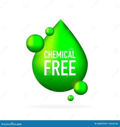 No Chemical Risk Icon Organic Food No Additives No Preservatives
