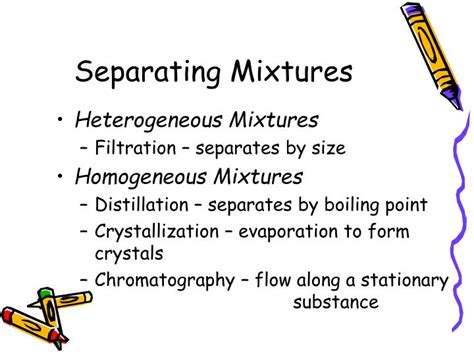 PPT Matter Separating Mixtures PowerPoint Presentation ID