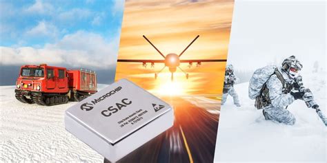 New Chip Scale Atomic Clock CSAC Provides Wider Operating Temperatures Faster Warm Up And