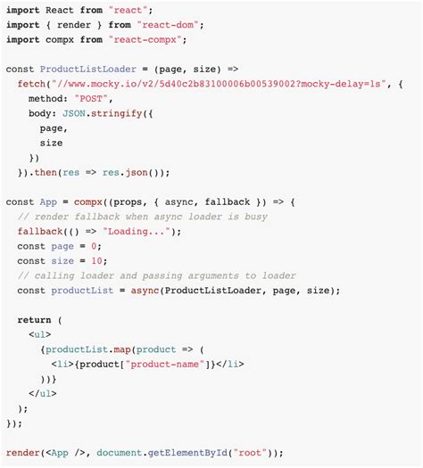 You Guys Can Try To Use React Compx It Supports Async Rendering