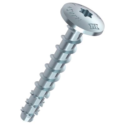 MULTI MONTI MMS plus MS Vis d ancrage pour rails de montage tête ronde large zingué