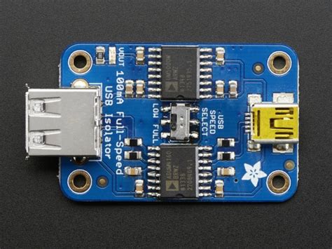 Adafruit USB Isolator MA Isolated Low Full Speed USB Australia