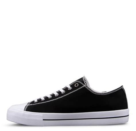 Lugz Mens Stagger Lo Lace Up Sneakerssneaker Tamaño 7 Color Black