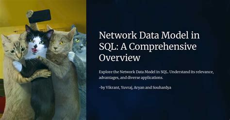 network data model in sql a comprehensive overview