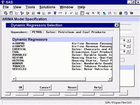 dynamic regressor