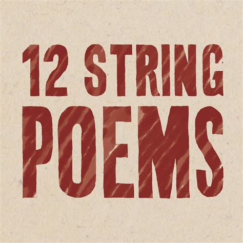 12 String Poems Fernando Rubio