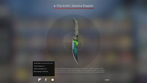 Gamma Doppler Pattern Template