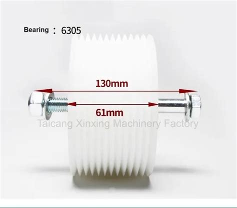 Escalator Multi Wedge Belt Nylon Wheel Wheel And Roller
