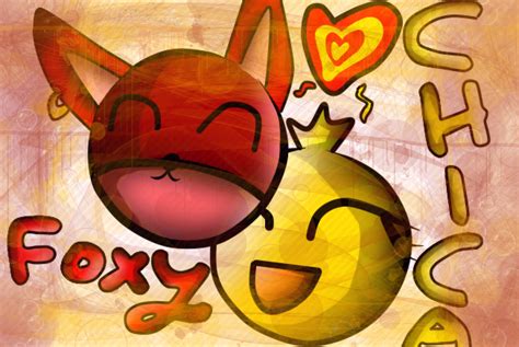 Foxica Kawaii Fnaf Foxy X Chica By Superfanfnafycreepy On Deviantart