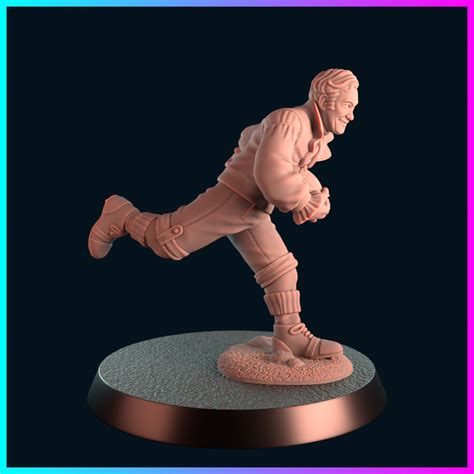 Stl File Fantasy Football Vampires Runner 🏈・3d Printer Model To