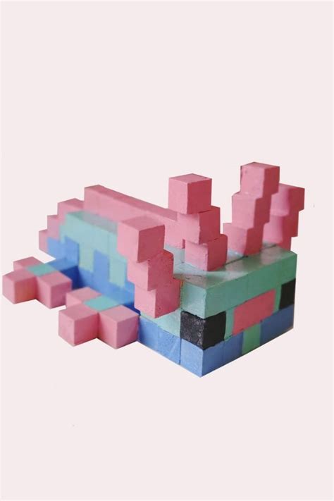 Axolotl From Mincraft в 2023 г Картинки Чиби Фоновые изображения