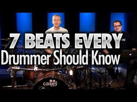 7 Beats Every Drummer Should Know Drum Lessons Drum Lessons How To