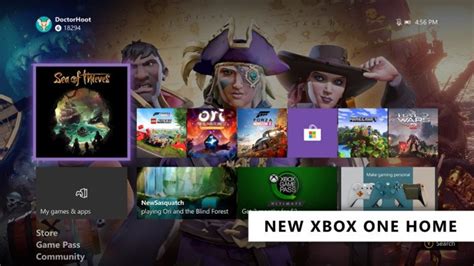 Nueva interfaz de Inicio en la actualización de XBOX de febrero PortalGeek