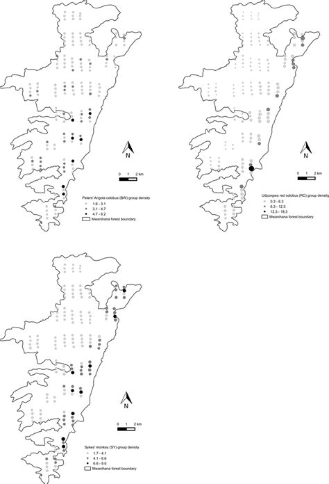 Spatially Explicit Modelling Of Animal Density Predicted Density
