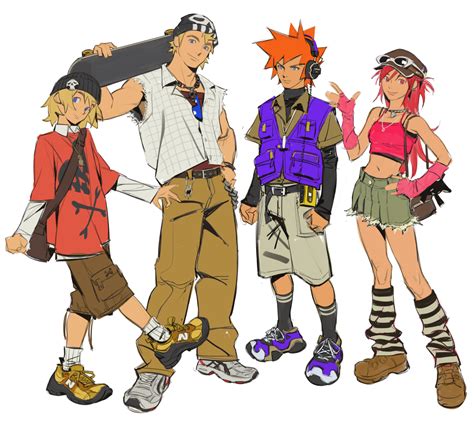 Sakuraba Neku Misaki Shiki Bito Daisukenojo And Bito Raimu