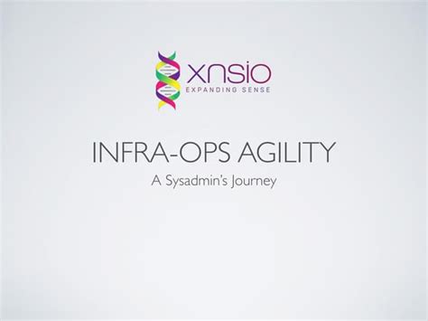 Infra Ops Agility Ppt