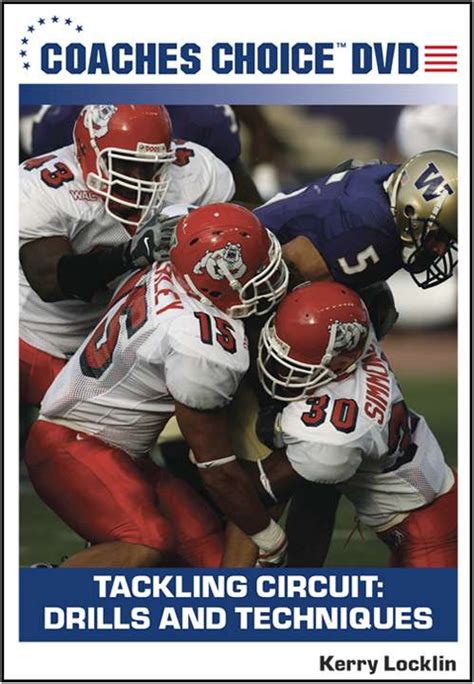 Tackling Circuit Drills And Techniques One Of Many Football Dvds From