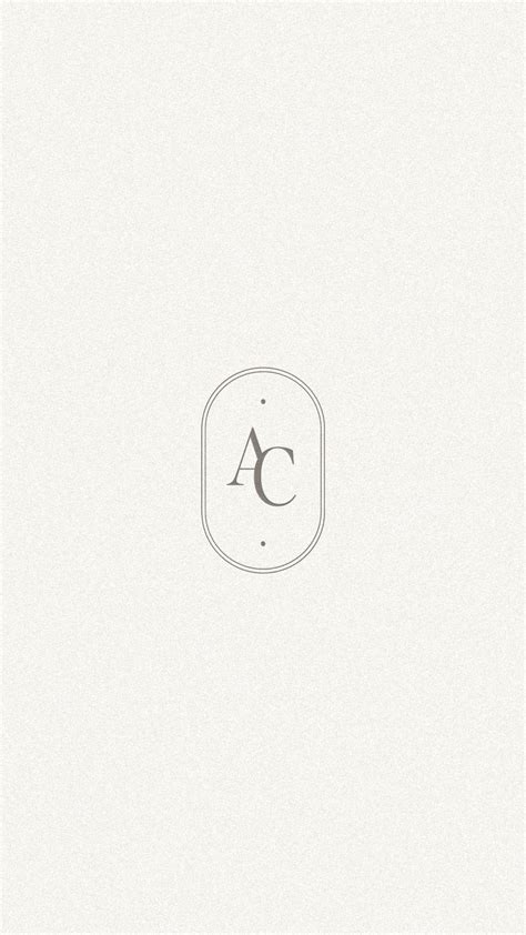 Couple Monogram — Avelã White Wedding Website Design Digital Wedding